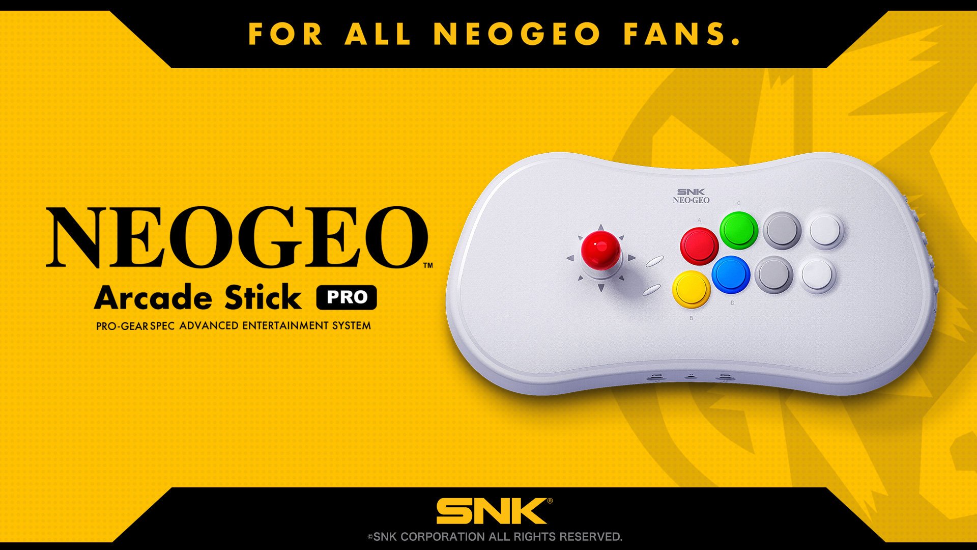 SNK Annonce Sa Derni re Cr ation Le Neo Geo Arcade Stick Pro ExoBaston